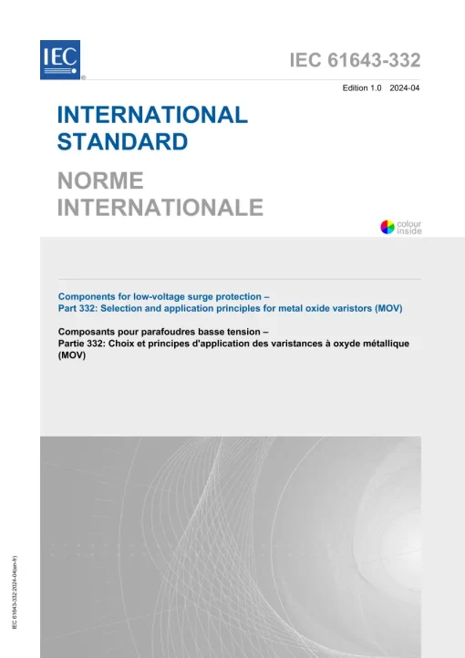 IEC 61643-332 Ed. 1.0 b:2024 PDF