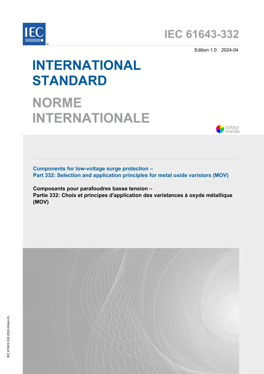 IEC 61643-332 Ed. 1.0 b:2024 PDF