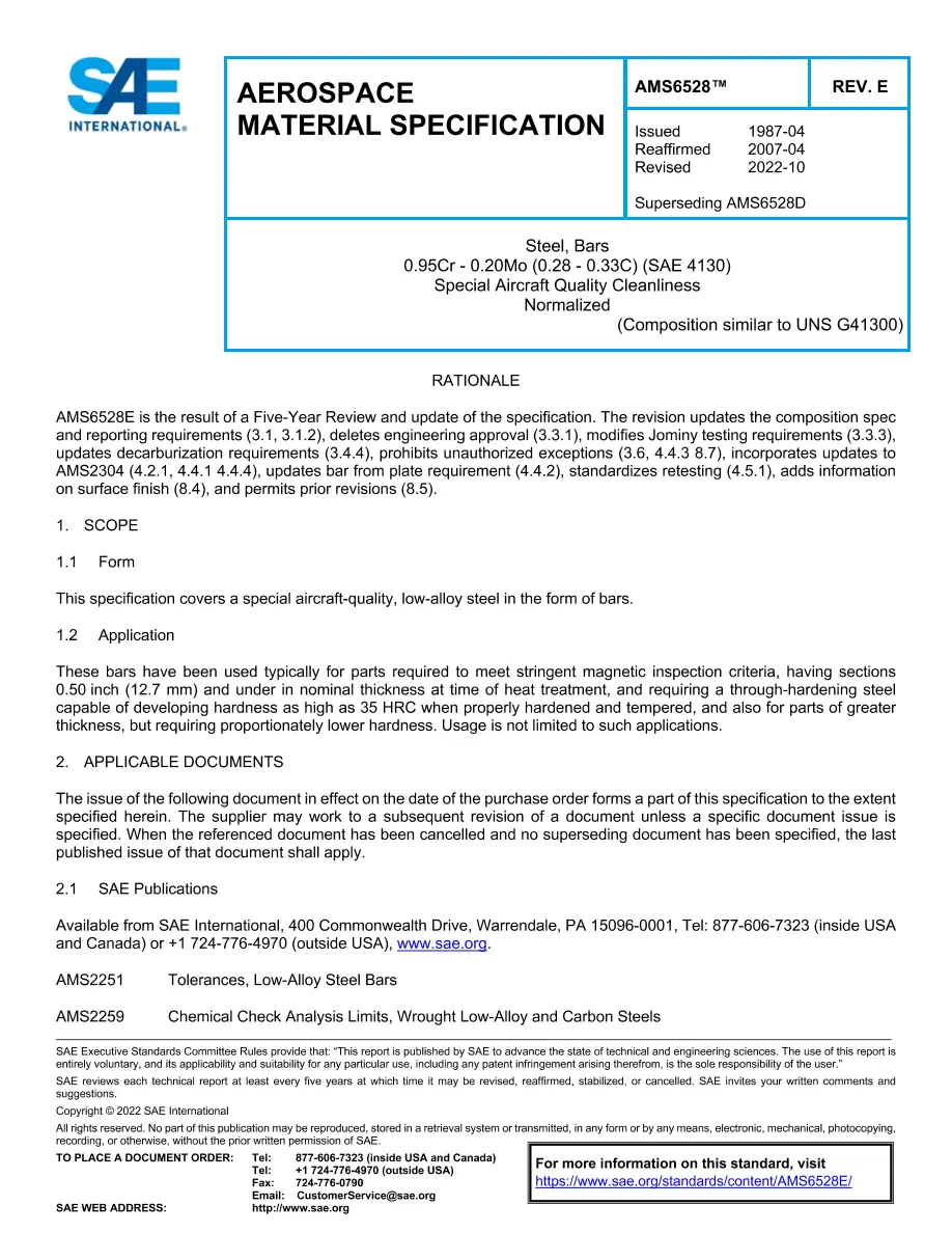SAE AMS6528E PDF