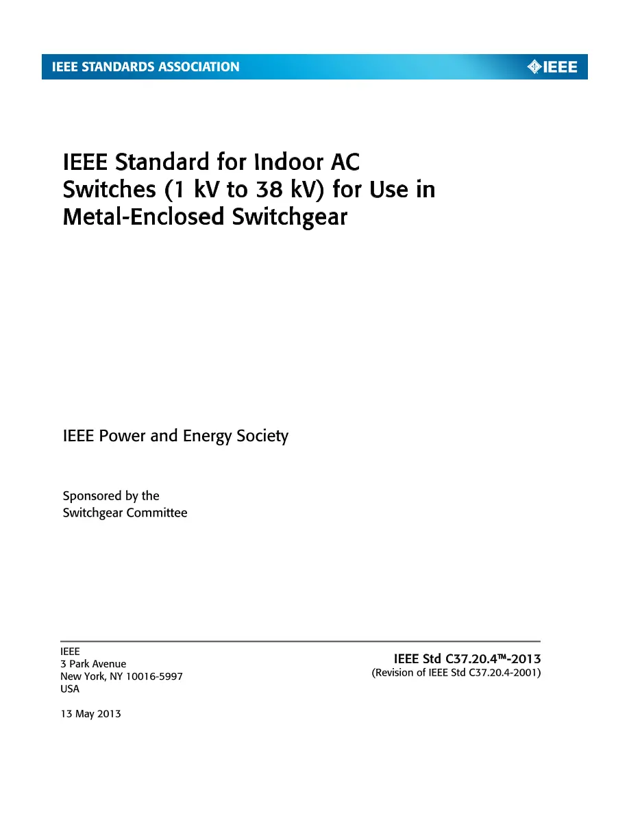 IEEE C37.20.4-2013 PDF