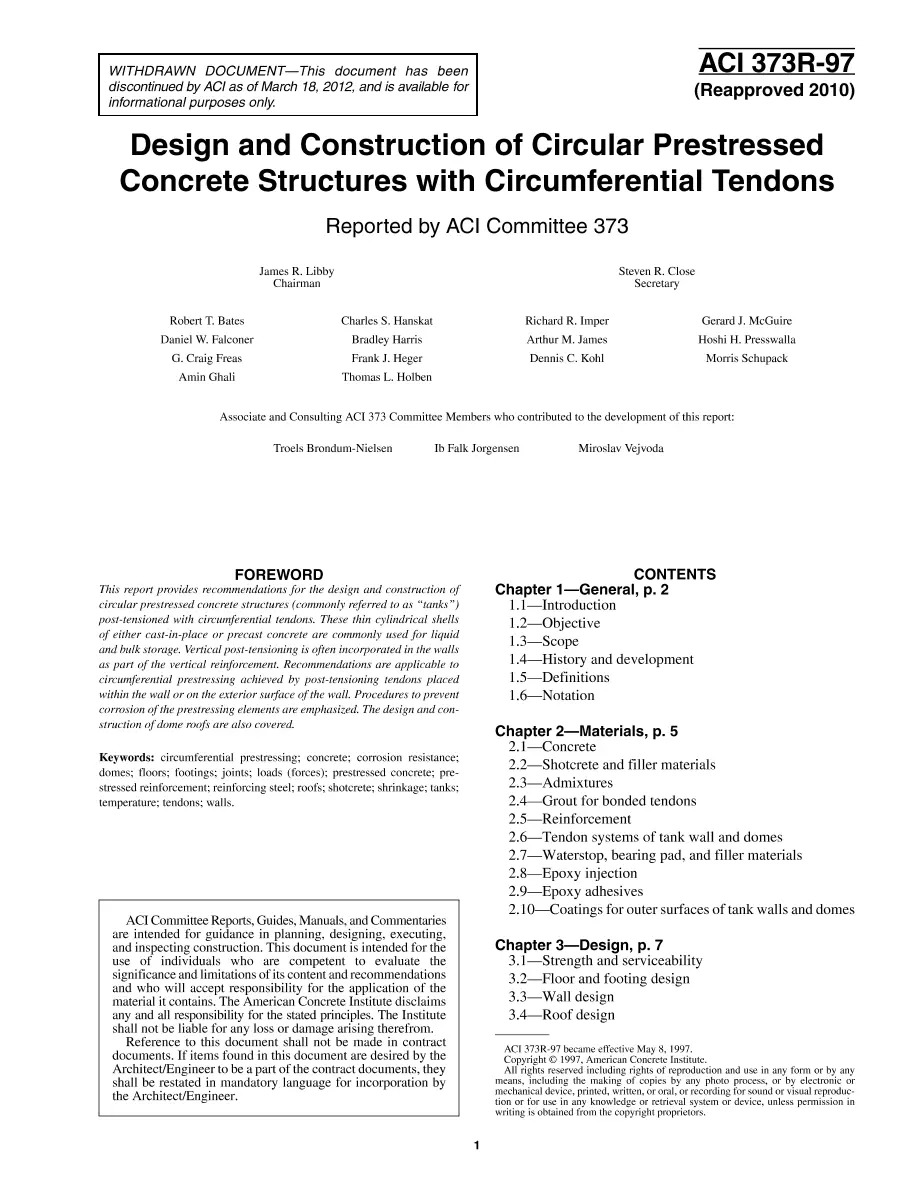 ACI 373R-97 (R2010) PDF