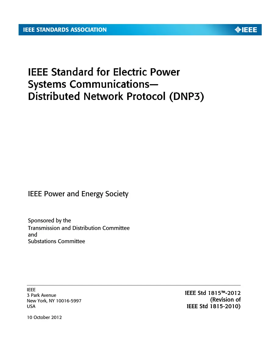 IEEE 1815-2012 PDF